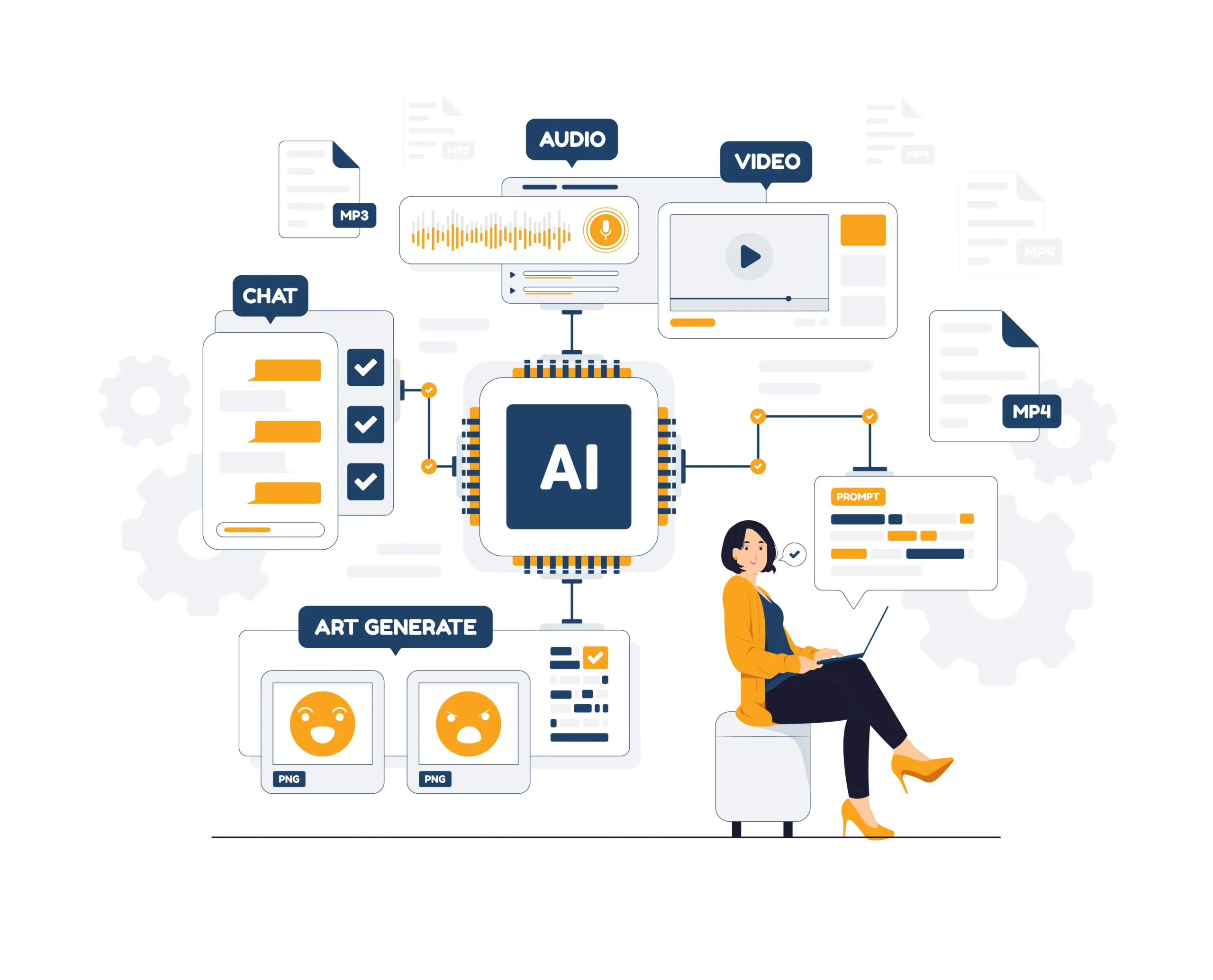 Custom AI Agent Development Services | Start Designs